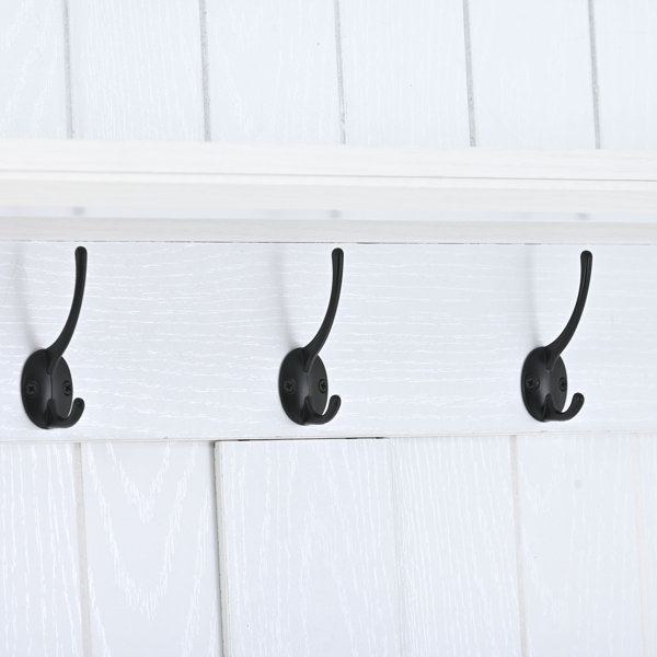 Bayou Breeze Ailbhe Hall Tree 38.2'' Wide with Bench | Wayfair